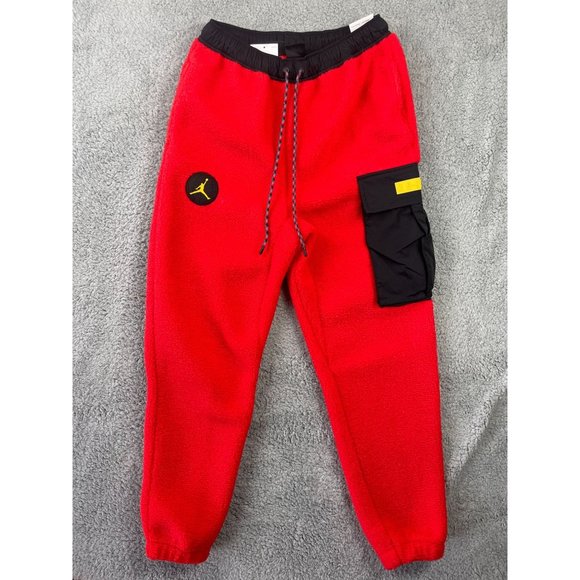 Jordan | Pants | Jordan Mens Fleece Sweatpants Joggers Dc973673 Red ...
